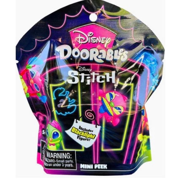 Disney | Toys | Disney Doorables Mini Peek Stitch Glow In The Dark ...